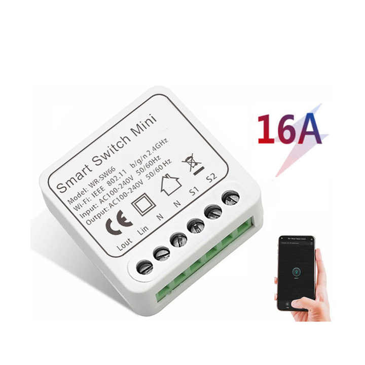 Mini DIY Smart Switch - Control with Alexa & Google Assistant