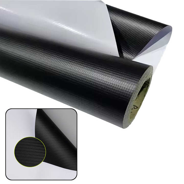 Wholesale 440g 13OZ PVC Flex Banner Roll Glossy Matte Frontlit Tarpaulin Fabric Adhesive Vinyl ...