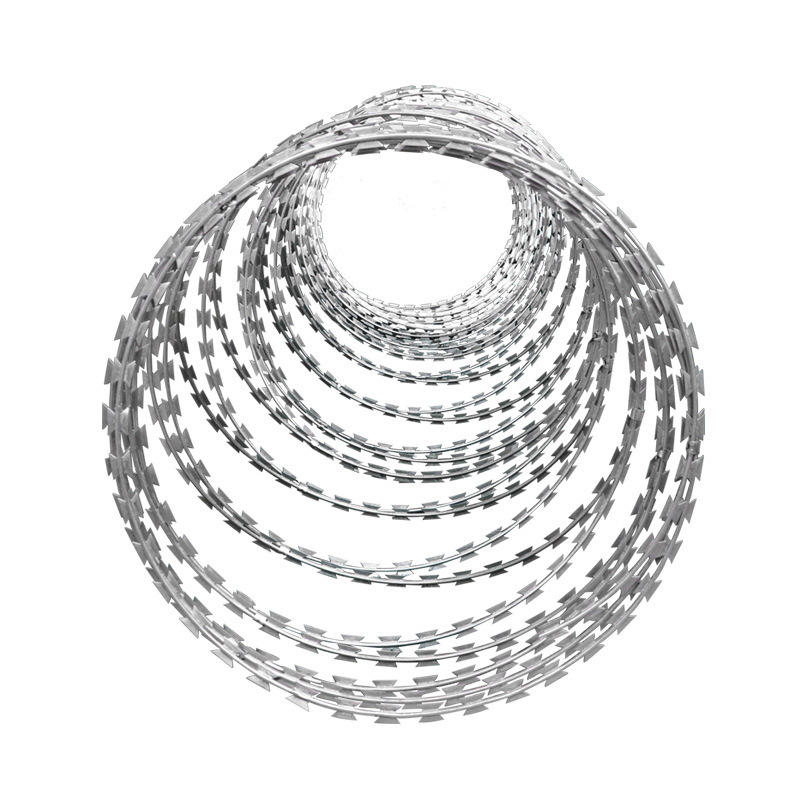 Stainless Steel Razor Barbed Wire Roll for Enhanced Security