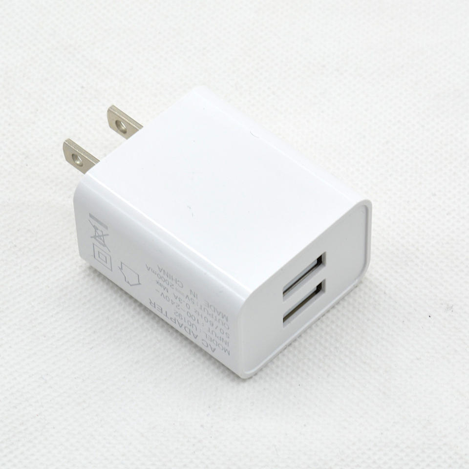 High Quality 5v/2a US Charger Plug Single Port USB Wall Charger Mobile ...