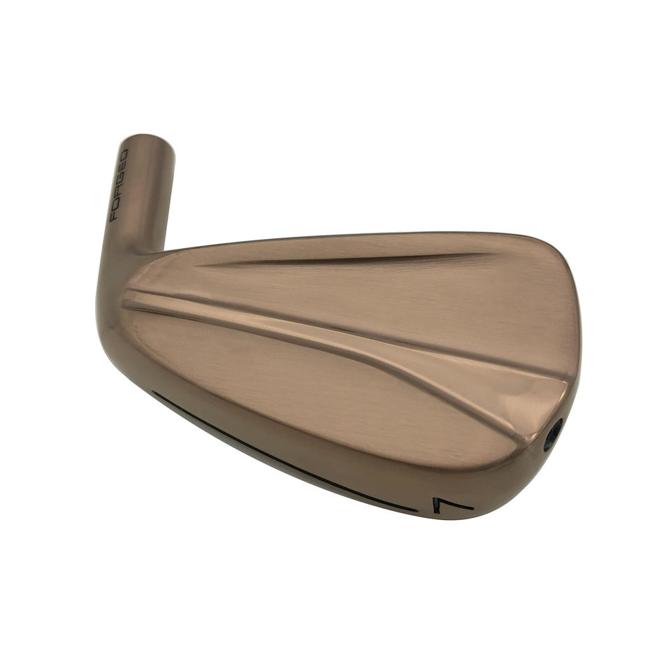 Club Irons Forged Right Handed Iron Gold Stainless Steel Forged #4-P ...
