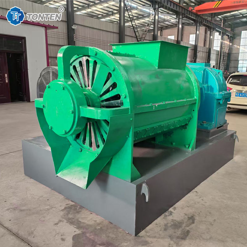 Waste Recycling Plastic Crusher Machine Fabric Rubber Spiral Crushing ...