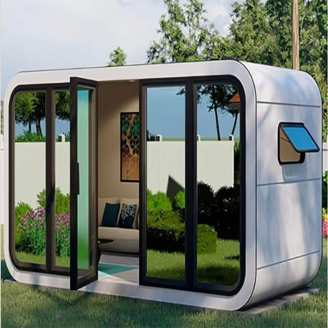 40ft Outdoor Prefab House - Customized Apple Cabin Design