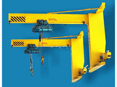 High performance wall-travelling jib crane with wireless remote control customized scheme