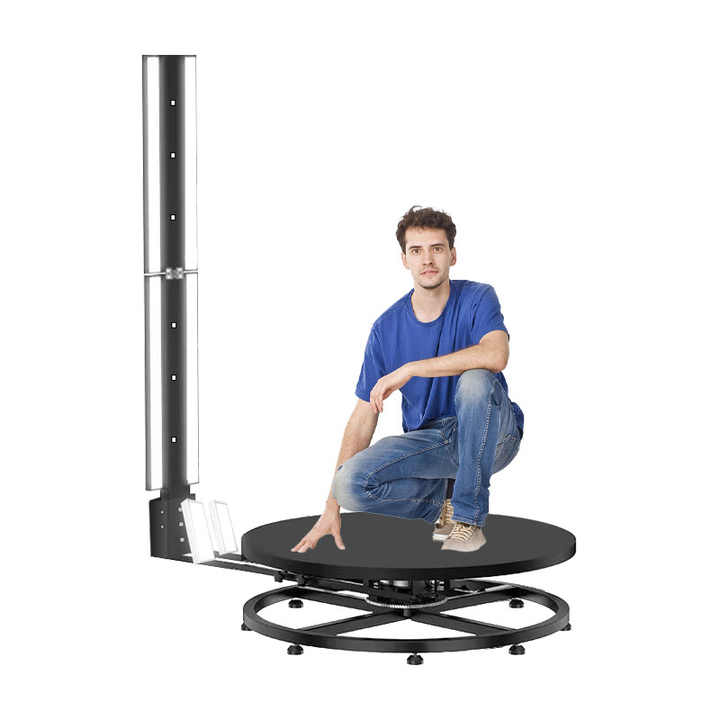 3D Full Body Human Portrait Rotating Scanner for Figurines