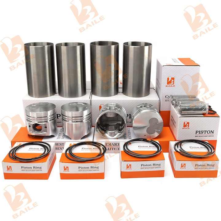 4D56 Engine Overhaul Rebuild Kit - Cylinder Liner & Piston Rings