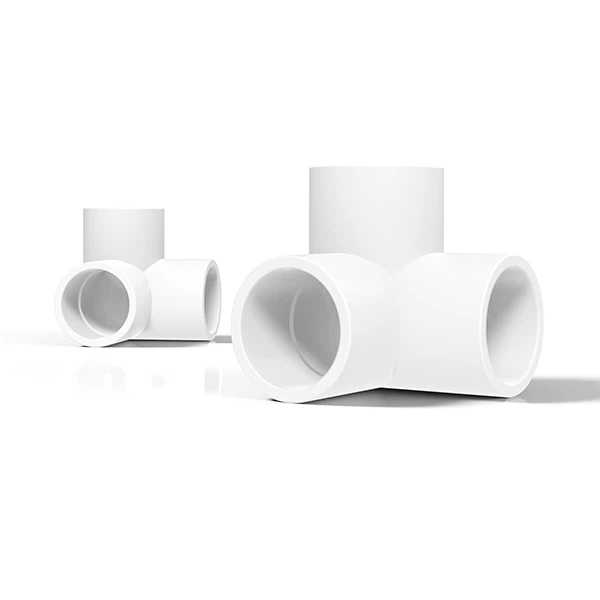 Ansi Sch 40 2/3/5 Inch 50/90Mm PVC-U Material 4 Way Angle Cross ...
