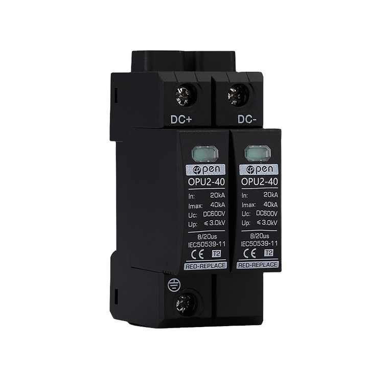 OPEN T1 T2 Type 2 20ka 40ka 2p 3p 500v 800v 1000v Dc Pv spd Surge ...
