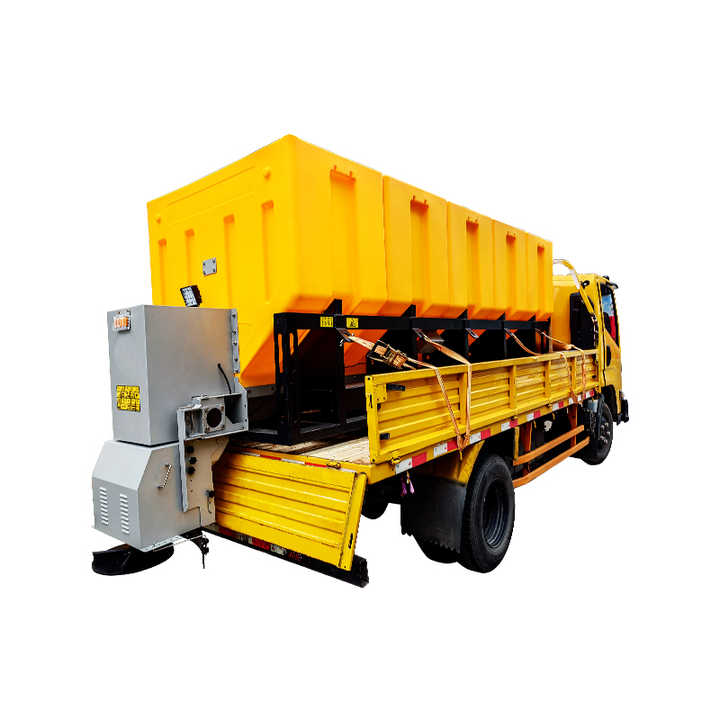 Truck Mounted Pre-Wet Salt Hopper Gritter with Heavy Duty Grade for ...