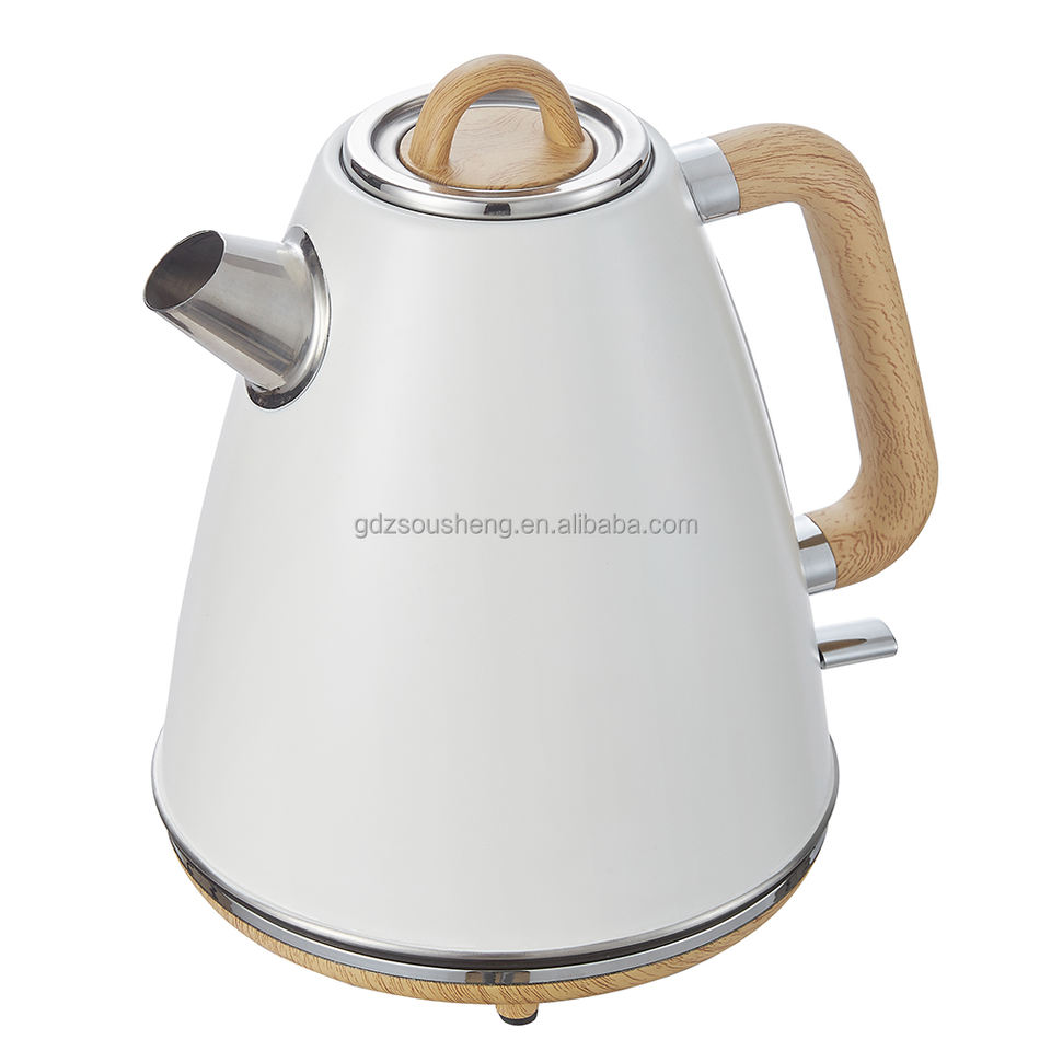 Ohigitecki 1.7L Retro Electric Kettle Fast Boiling Cordless Triangle ...