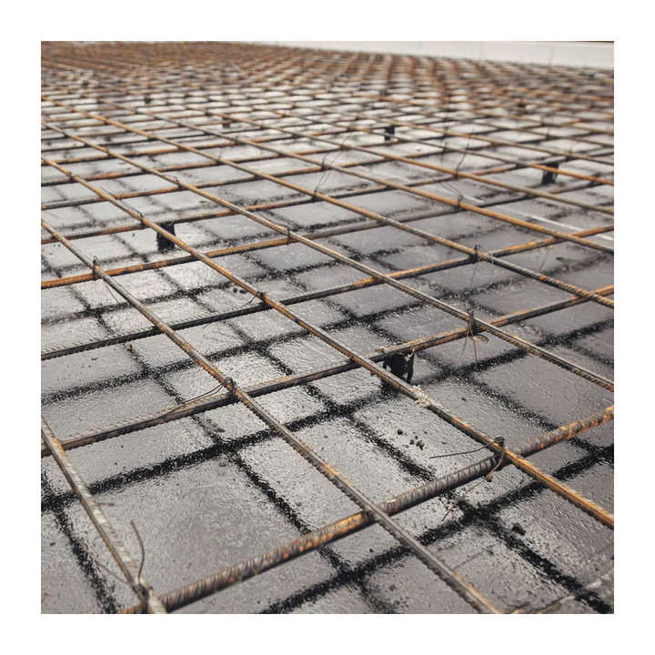 Electric Welded Black Wire Mesh Grid with Square Hole and Cutting ...