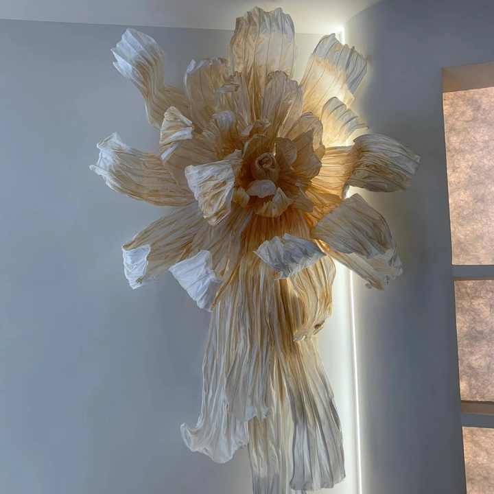 Giant Handmade Paper Wedding Decoration Backdrops Event Party Hanging ...