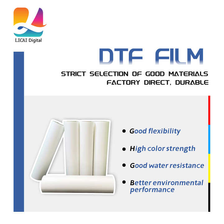 DTF Film 60m 33cm 37cm 30cm clear Pet Dtf Transfer Paper Sheet Roll ...