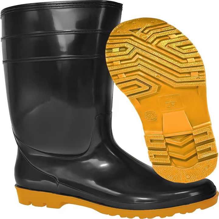 Hot Sale PVC Safety Rain Boot High Temperature Resistant Acid Resistant ...