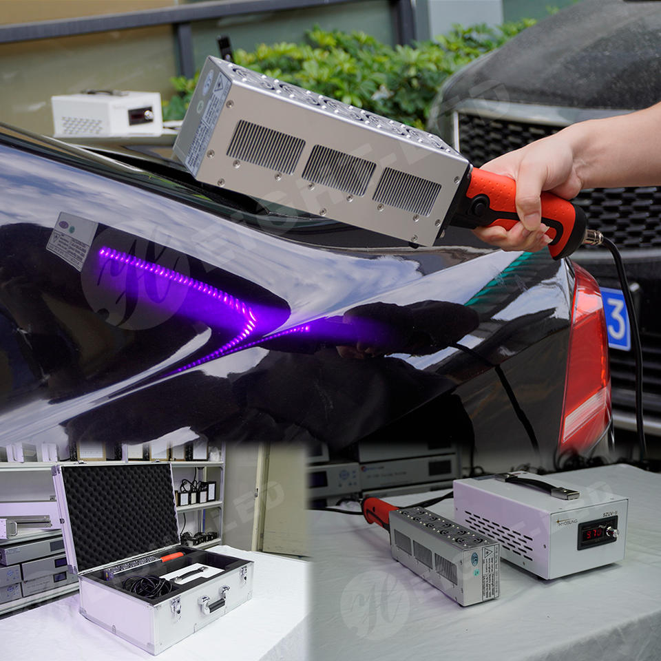 Handheld Portable UV Curing Gun with Purple Light Customized 395nm LED ...