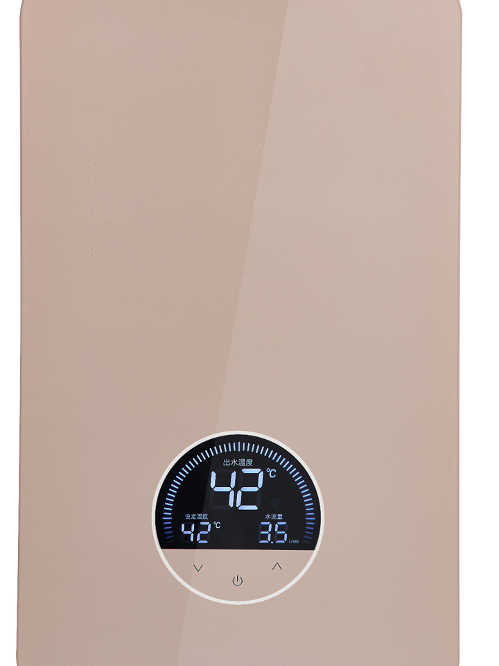 Smart 8.8KW Electric Water Heater Manual Household Bathroom 220V ...