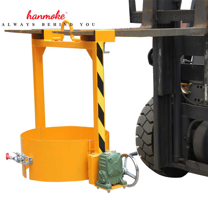 Horizontal Hoist Oil Drum Lifter - 55 Gallons Capacity