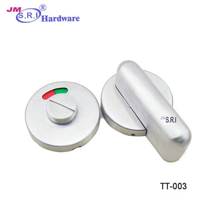 Modern style stainless steel door locks thumb turn , toilet door ...