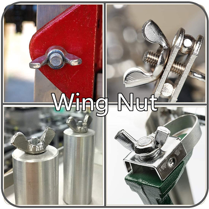 Versterkt Nylon Wingnut Wing Button Wingnut Male M4 M5 M6 Thread Thumb ...