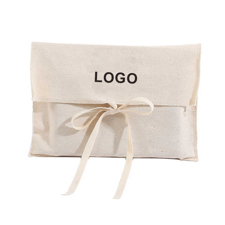 Custom Flap Cotton Fabric Envelope Gift Packaging Bags
