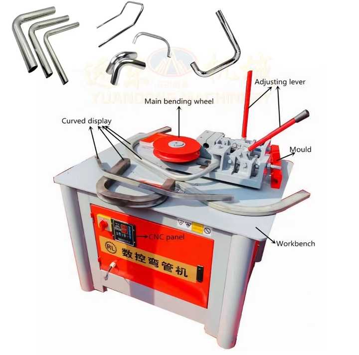 180 Degree Pipe Tube Bender - High Precision & Efficiency