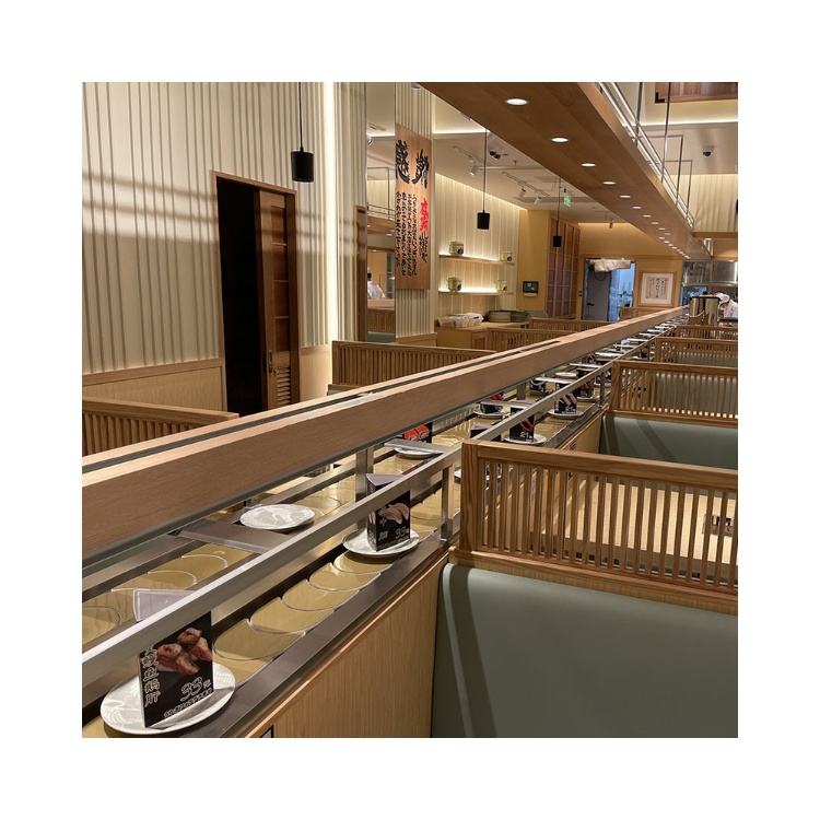 Rotary Sushi Conveyor System | Conveyor Belt Sushi Machine For ...