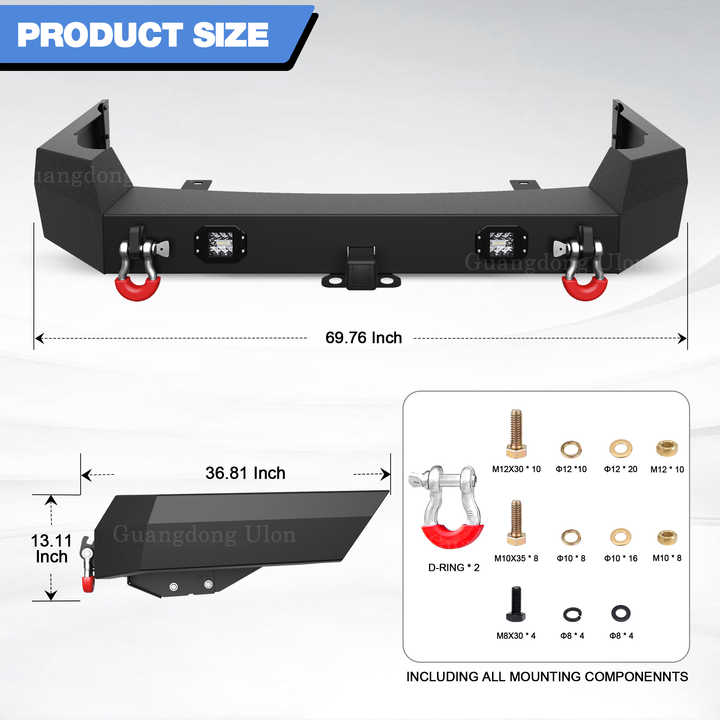 Factory Price OEM Rear Bumper Fit 1999-2004 Jeep 2nd Gen Grand Cherokee ...