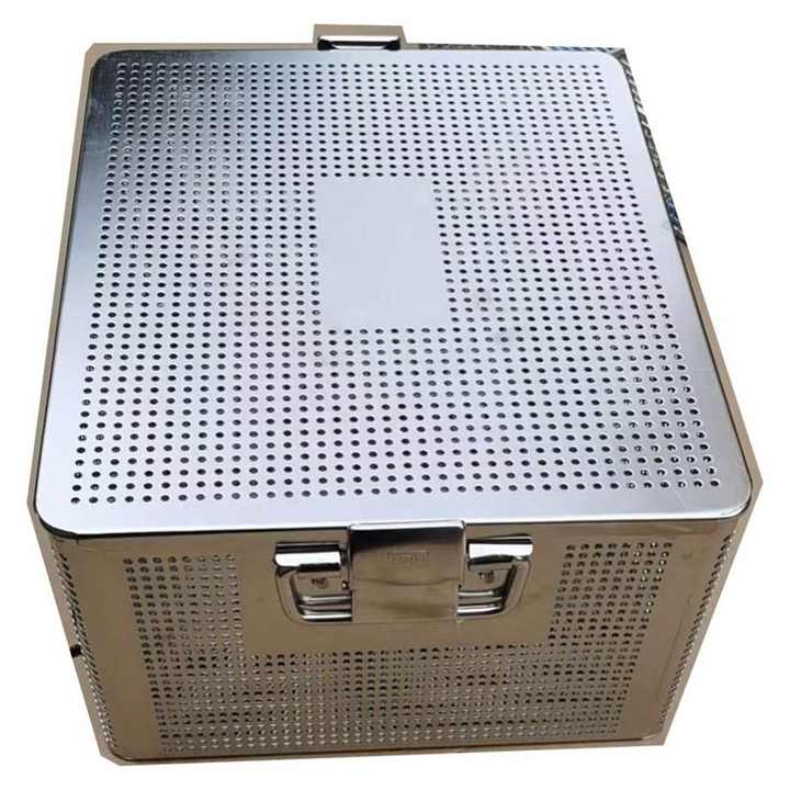 Stainless Steel Surgical Autoclavable Medical Instrument Basket