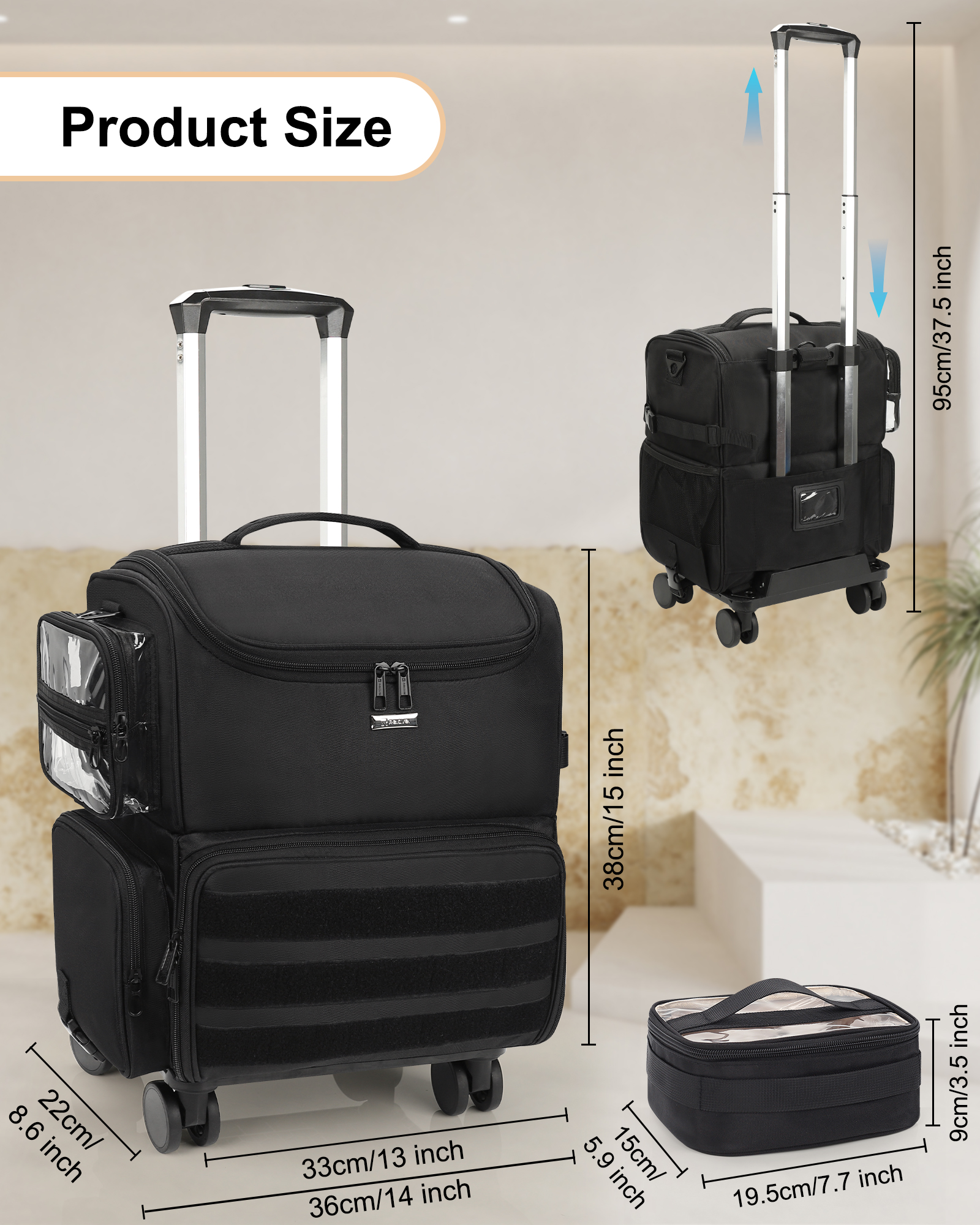 How to Choose the Best Rolling Cosmetic Case with Drawers