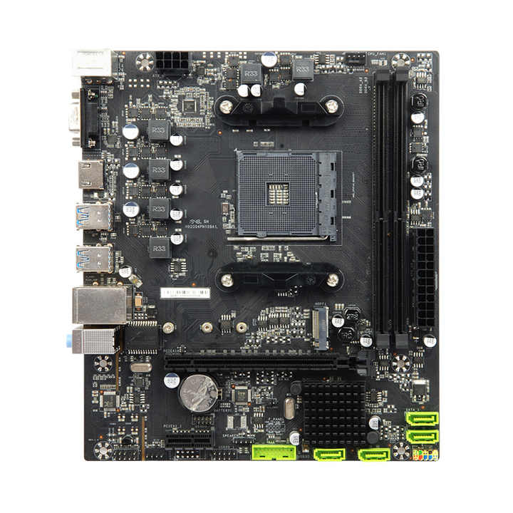 AMD A320 Motherboard with Ryzen 5 3600 - DDR4, M.2, Pcie