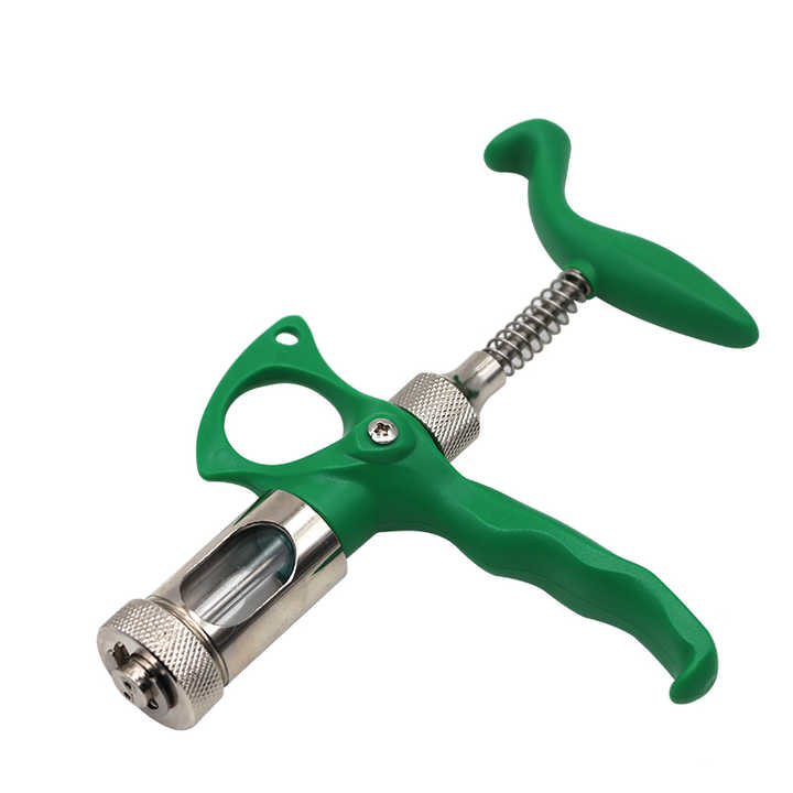 5 Ml Automatic Chicken Vaccine Injector - Double Needle Syringe
