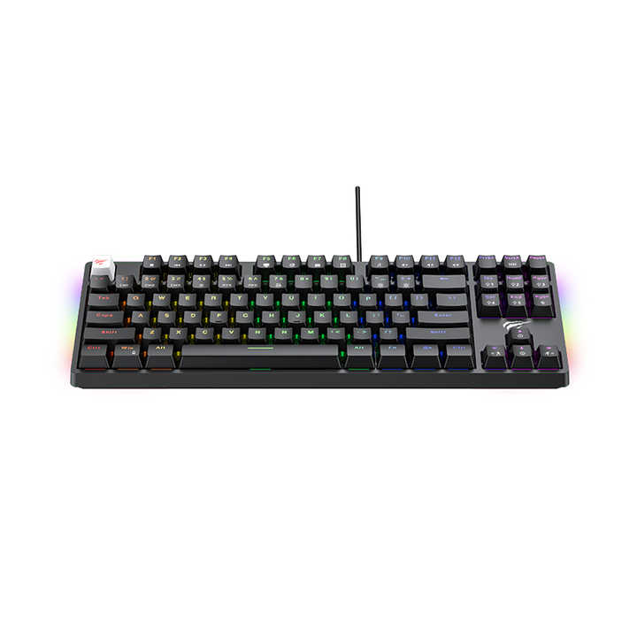 Havit KB890L Mechanic Gamer Keyboard 87Keys Wired Rgb Mechanical Gaming ...