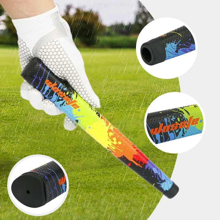 Wholesale Custom 3.0 Midsize Golf Putter Grip Non slip PU Leather Golf Club Grips for Putter ...