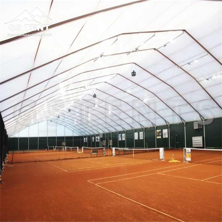 Outdoor Clear Span Tennis Court Covers - Sports Frame Tents