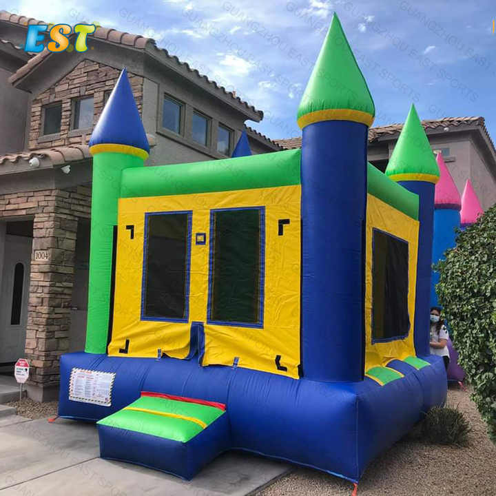 New Design Commercial Moonwalk Jumper Bouncer Bouncy Jump Castle ...