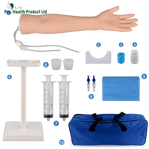 Venipuncture Training Hand Intravenous Simulator IV Injection Model ...