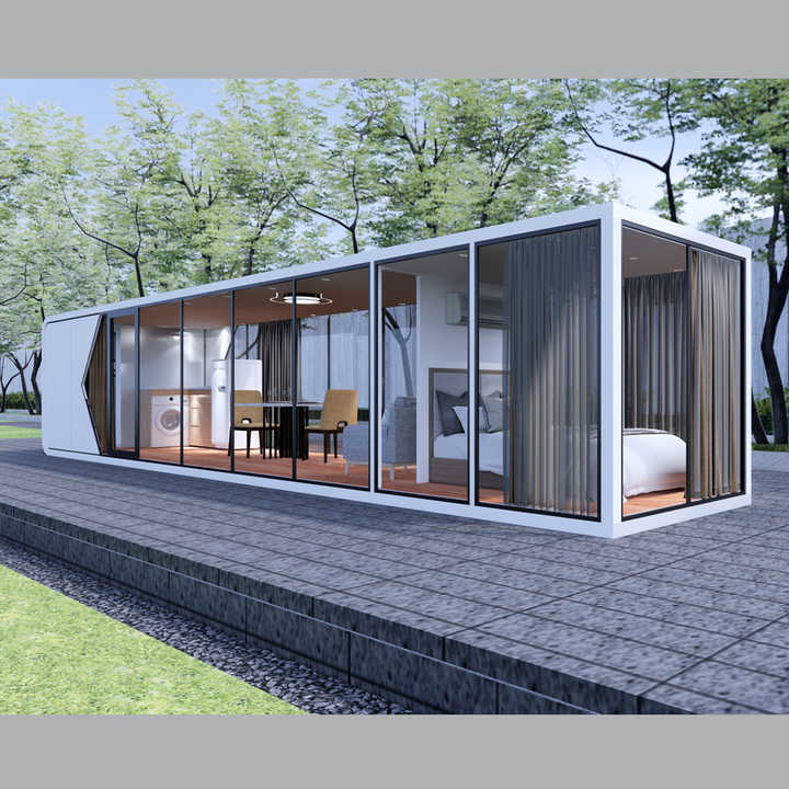 20ft 40ft Apple Cabin House - Moduler Homes for Home Office
