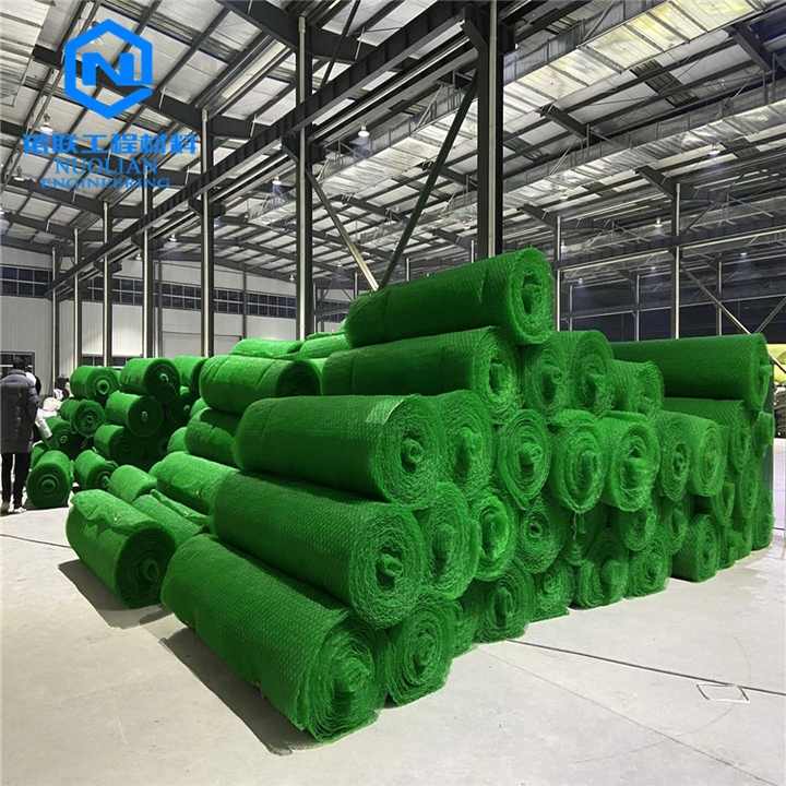 High Quality Tri-Dimension Geomat - Nuolian 3D Grass Geomat