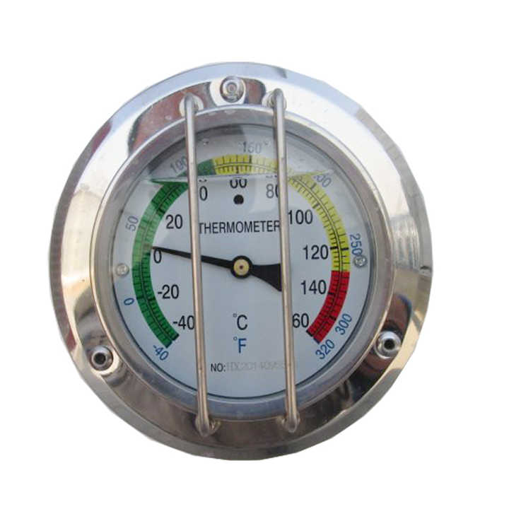 4" Stainless Steel Oil Fill Capillary Thermometer for Truck Tanks ...