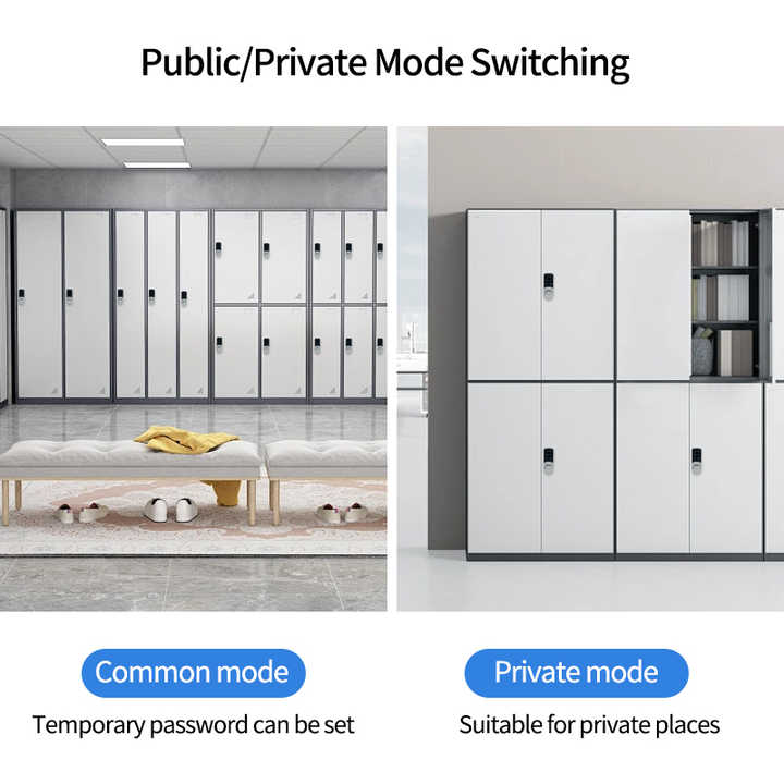 Keyless Electronic Locker Lock for Gym Cabinets 5 Number Combo Drawer ...