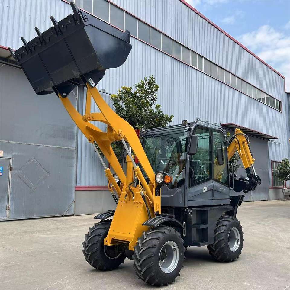 TOHO Mini Tractor Towable Backhoe Loader TH10-50 | 37KW Wheel Loader ...