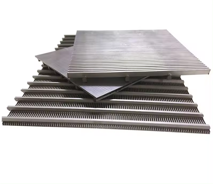 flat wedge wire screen panel wedge wire wrapped screen water well ...