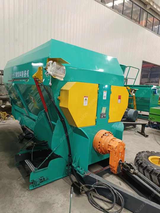 Durable Animal Feed TMR Mixer - High Productivity & Online Support