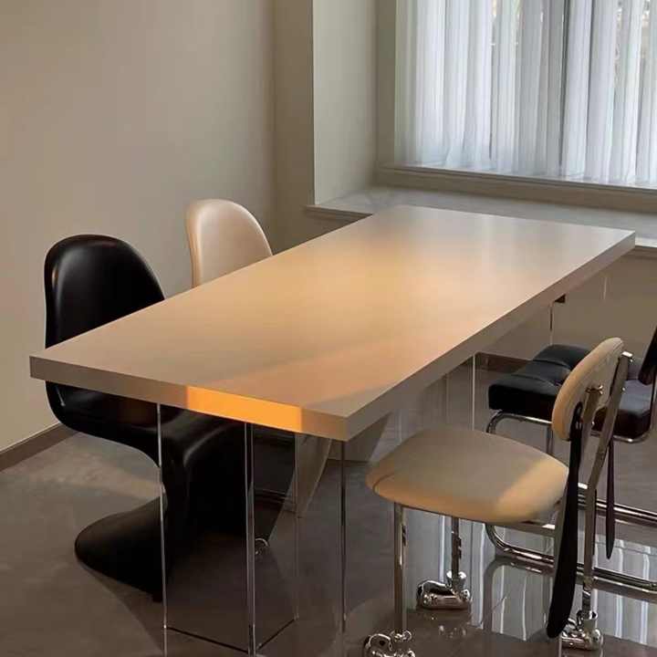 Acrylic Transparent Suspended Dining Table Enoch Modern Durable for ...
