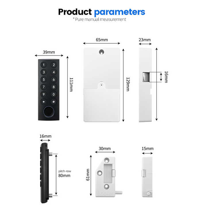 Gym Public Office Furniture Biometric Locker Keypad Password Digital ...