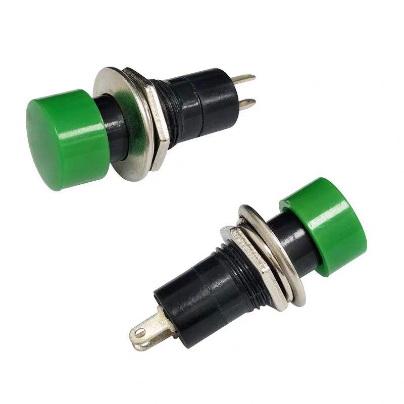 HM HM-PBS Electromagnetic Push Button Switches 250VAC 3A Brass & ABS ...