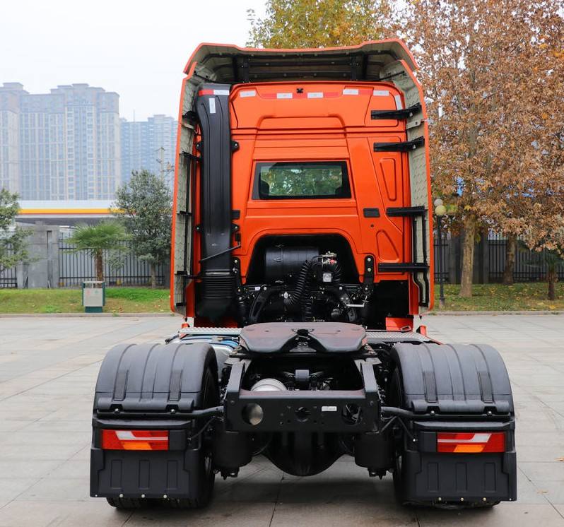 Shacman Used Left 4x2 Drive Wheel Diesel Tractor Truck Weichai Engine ...