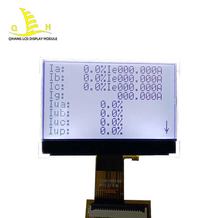 Customizable COG FSTN Transreflective LCD Module - 128x64