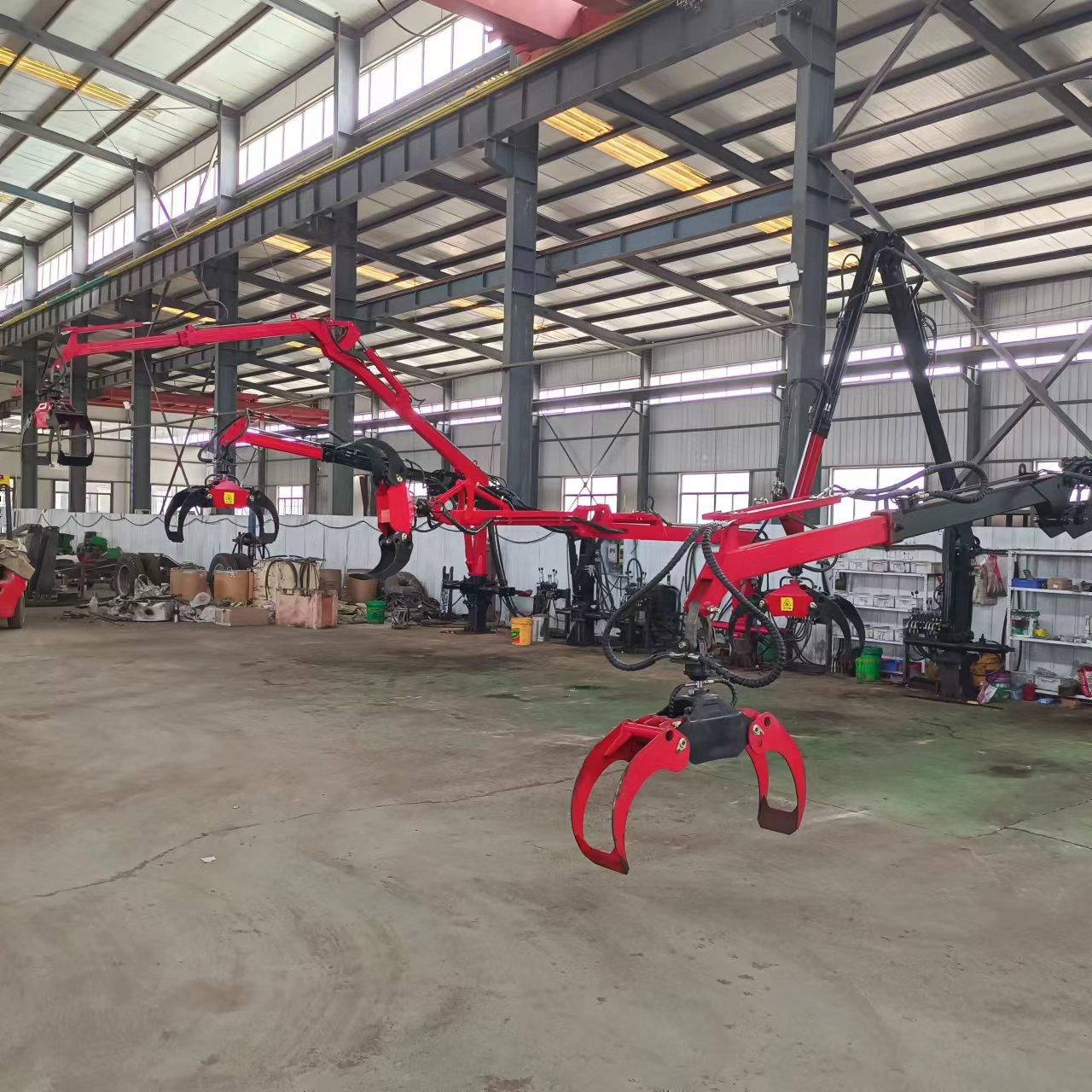 China made loader excavator rotary stone grab wood grab machine ...