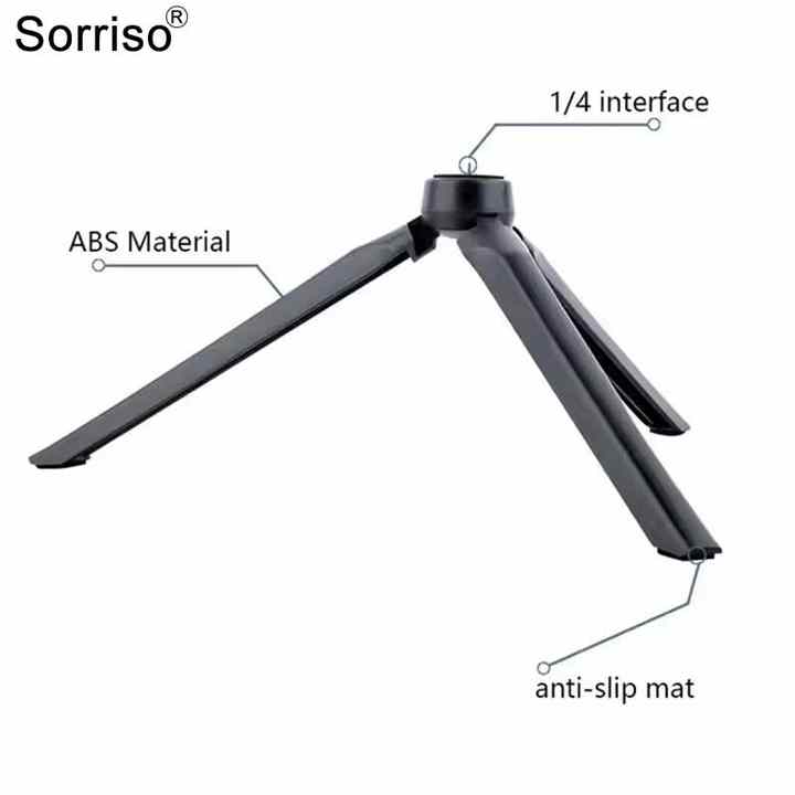 Mini Desktop Tripod Stand - Portable & Versatile for Streaming